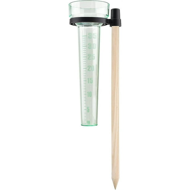 Rain Gauge, 1 Piece Plastic Rain Gauge With Stand Rainfall Measuring ...