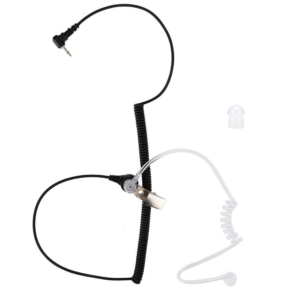 2.5Mm Earphone Cable Radio Earpiece Headset Line Listen Only Air Tube ...