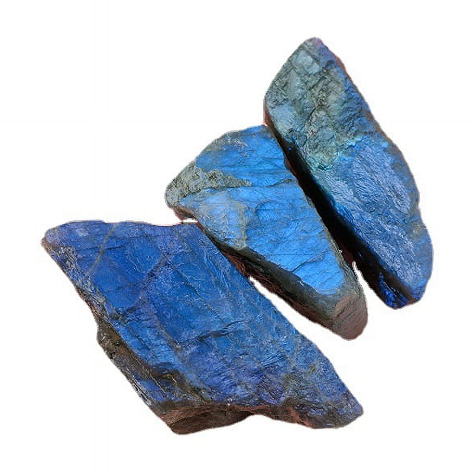 Click here for Zhuge 100g Natural Crystal Raw Stone 2-8cm Blue Mo... prices