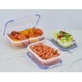 Superio Rectangular Thin Sealed Containers 3-Pack - Walmart.com