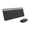 Logitech MK360 Wireless Keyboard and Mouse Combo Set for PC with USB ...