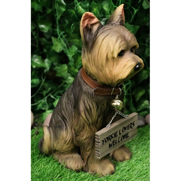 Yorkshire Terrier Garden Statue | Fasci Garden
