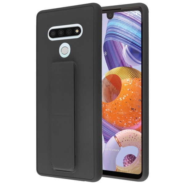 LG Stylo 6 Phone Case [Kickstand] Durable Hybrid Armor Rubber Silicone ...
