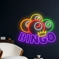 Handmadetneonsign Bingo Game Neon Sign, Bingo Player Wall Art Decor ...