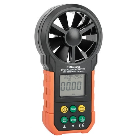 Real-time Low Battery Digital Anemometer, Digital Wind Speed Gauge ...