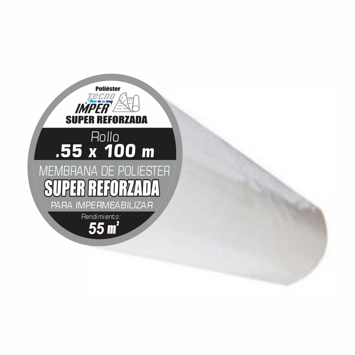 Malla Impermeabilizante Super Reforzada Rollo .55 X 100 Mt | Walmart en ...
