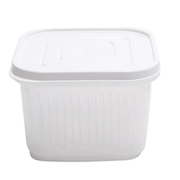 Vegetable Drain Box,Food Preservation Box Transparent Kitchen ...