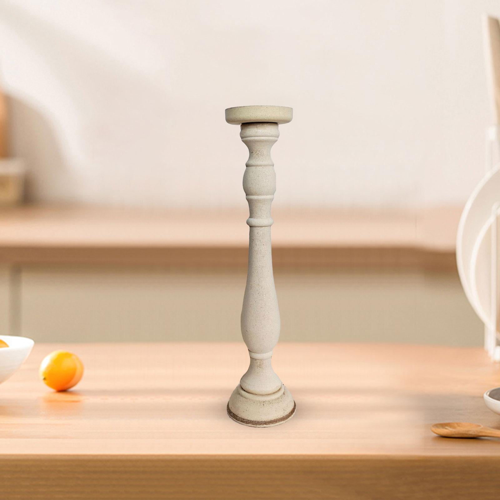 Wooden Candlestick Stand Table Centerpiece Photo Props Ornament ...