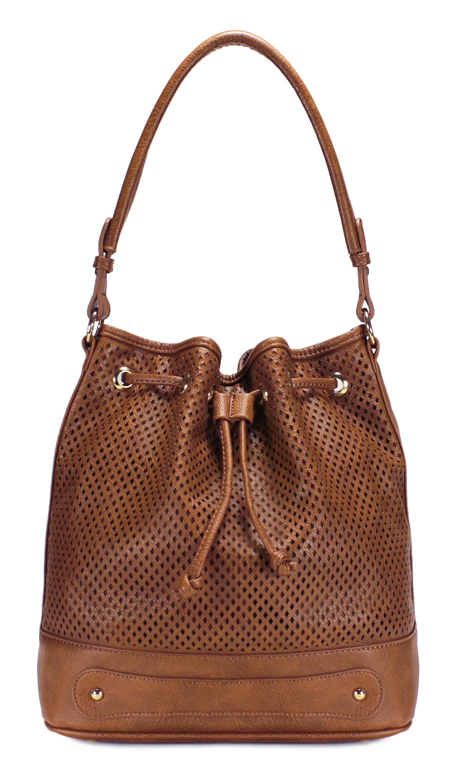 Scarleton Stitched Drawstring Bag, Shoulder Bag for Women, H1951 ...