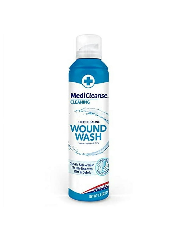 Saline Wound Wash in First Aid - Walmart.com