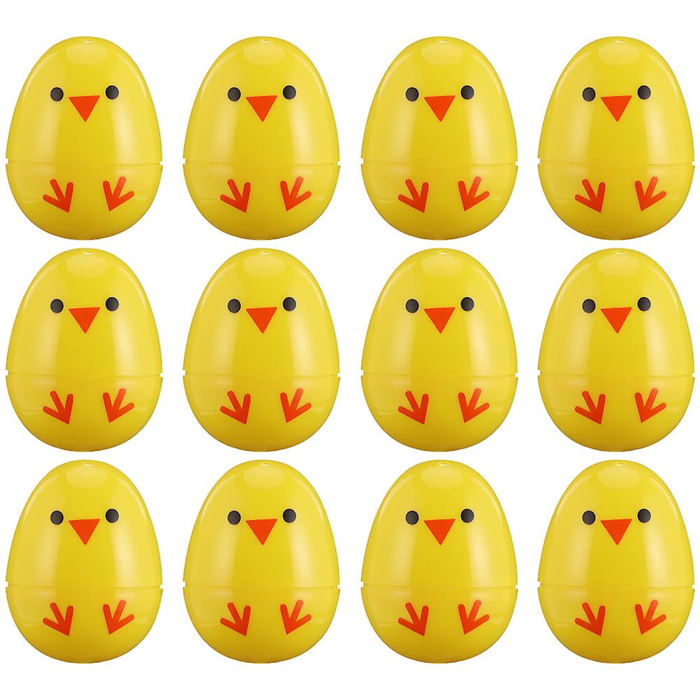 Click here for Peihuai Trade 12 Pcs White Plastic Eggs Clear Fill... prices