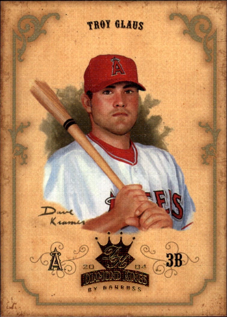 2004 Diamond Kings #94 Troy Glaus MLB Baseball Trading Card - Walmart.com