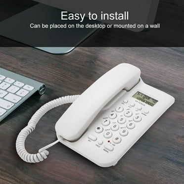 OTVIAP Home Hotel Wired Desktop Wall Phone Office Landline Telephone, Home Phone, Home Telephone ...