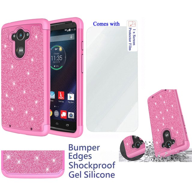 for 5.2" Motorola moto DROID TURBO 1st GEN Case Phone Case Glitter ...