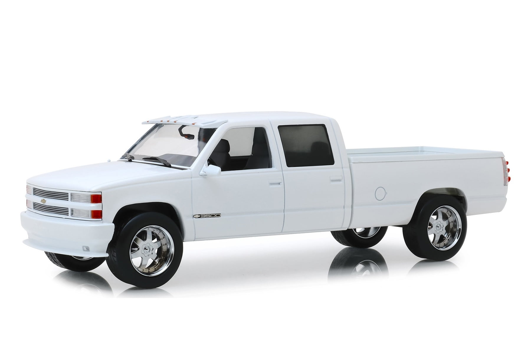 1997 Chevy Silverado 3500 Crew Cab Pickup Truck, Olympic White ...