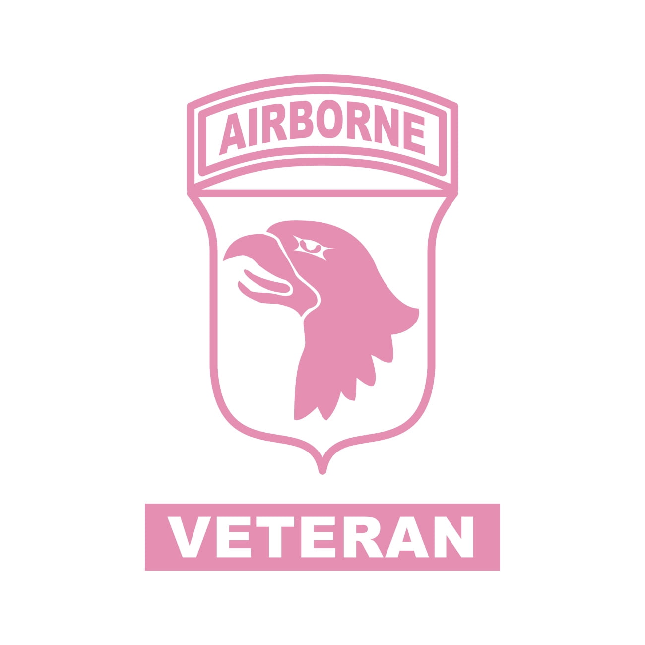 101st Airborne Division Veteran Sticker Decal Die Cut - Self Adhesive ...
