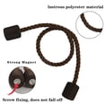 2 Pack Black Strong Magnetic Curtain Tiebacks Outdoor Elegant ...
