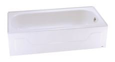 Bootz Industries 114897 5 ft. Aloha Right Hand Bath Tub - Bone ...