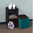 Niche Cubo Storage Organizer Open Bookshelf Set- 3 Cubes 1 Canvas Bin ...