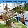 Keychain Tote Bag,Large Capacity Lightweight Foldable Waterproof Key ...
