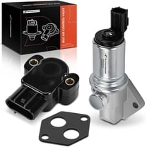 A-Premium Idle Air Control Valve IAC + Throttle Position Sensor TPS ...