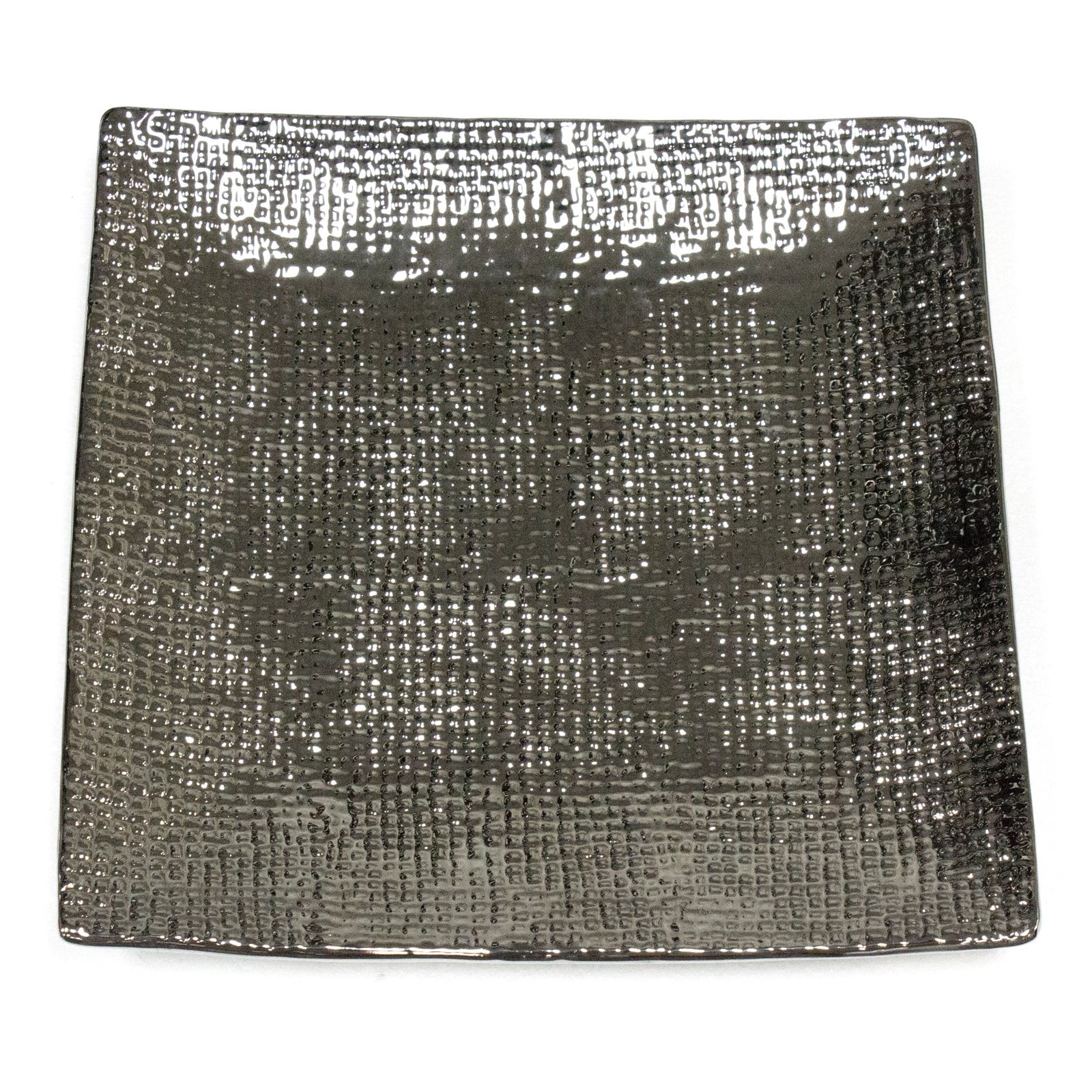 Sagebrook Home Square Plate - Silver - Walmart.com