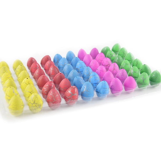 AMERTEER 60Pcs Fun Magic Growing Dinosaur Eggs Expanded Egg Toys ...