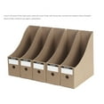 Desktop File Holder Document Organizer Storage Box Cardboard Magazines ...