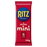 RITZ Mini Ritz Crackers 6 Pack 150G Snack Biscuits - Walmart.com