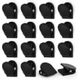 ANHXN Anti-Scratch Magnetic Clips with Silicone-Coated Base, Fridge ...