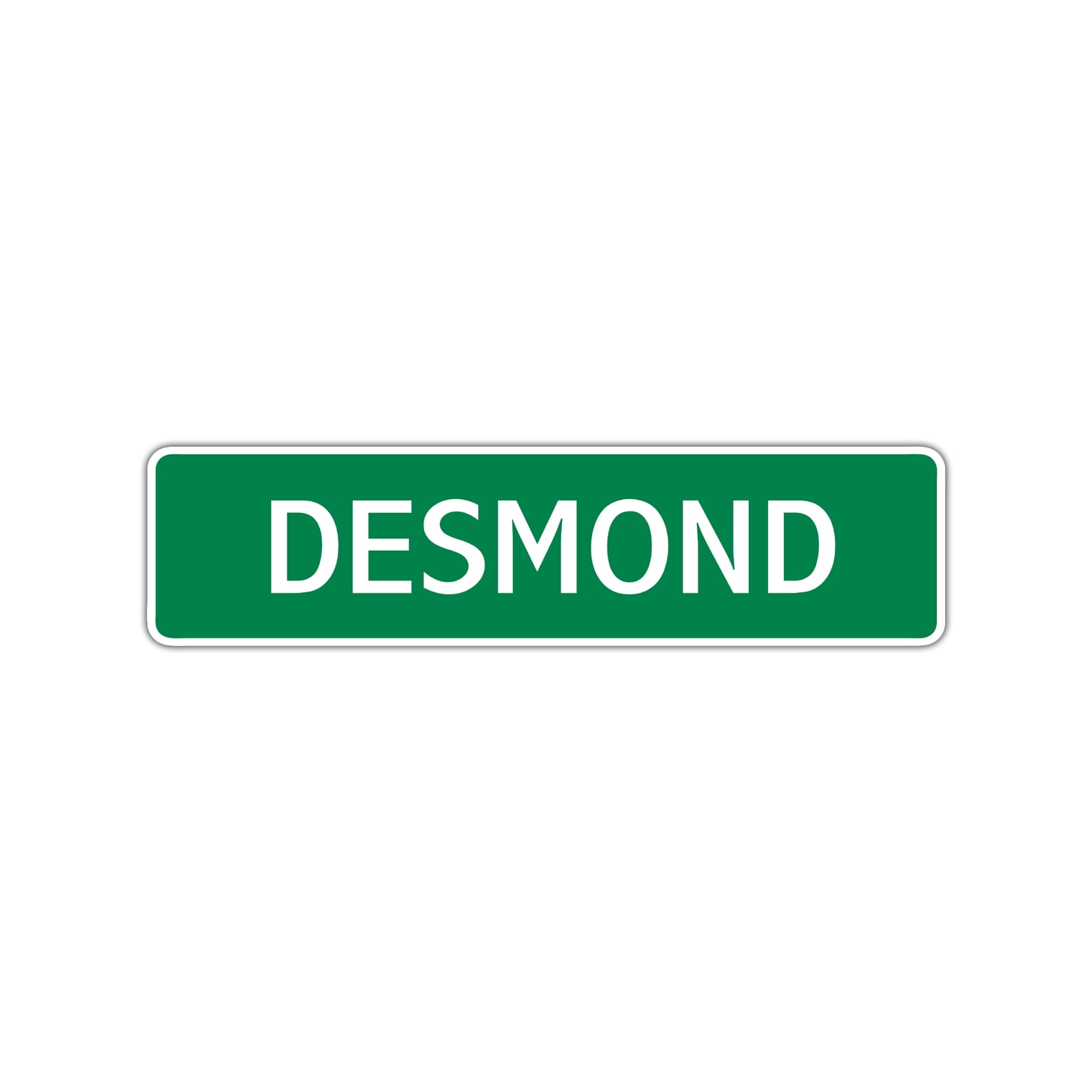 Desmond Boys Children Name Indoor Outdoor Letter Printed Label Kids ...