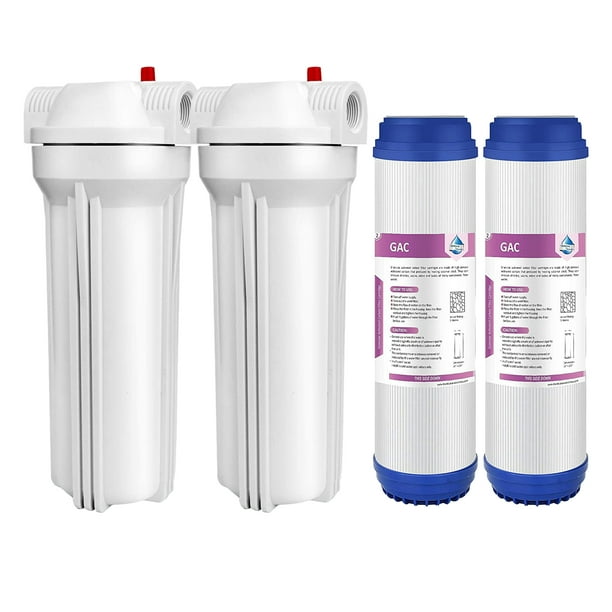 SimPure DB1025 Whole House Water Filter Housing)，Universal 10 inch ...