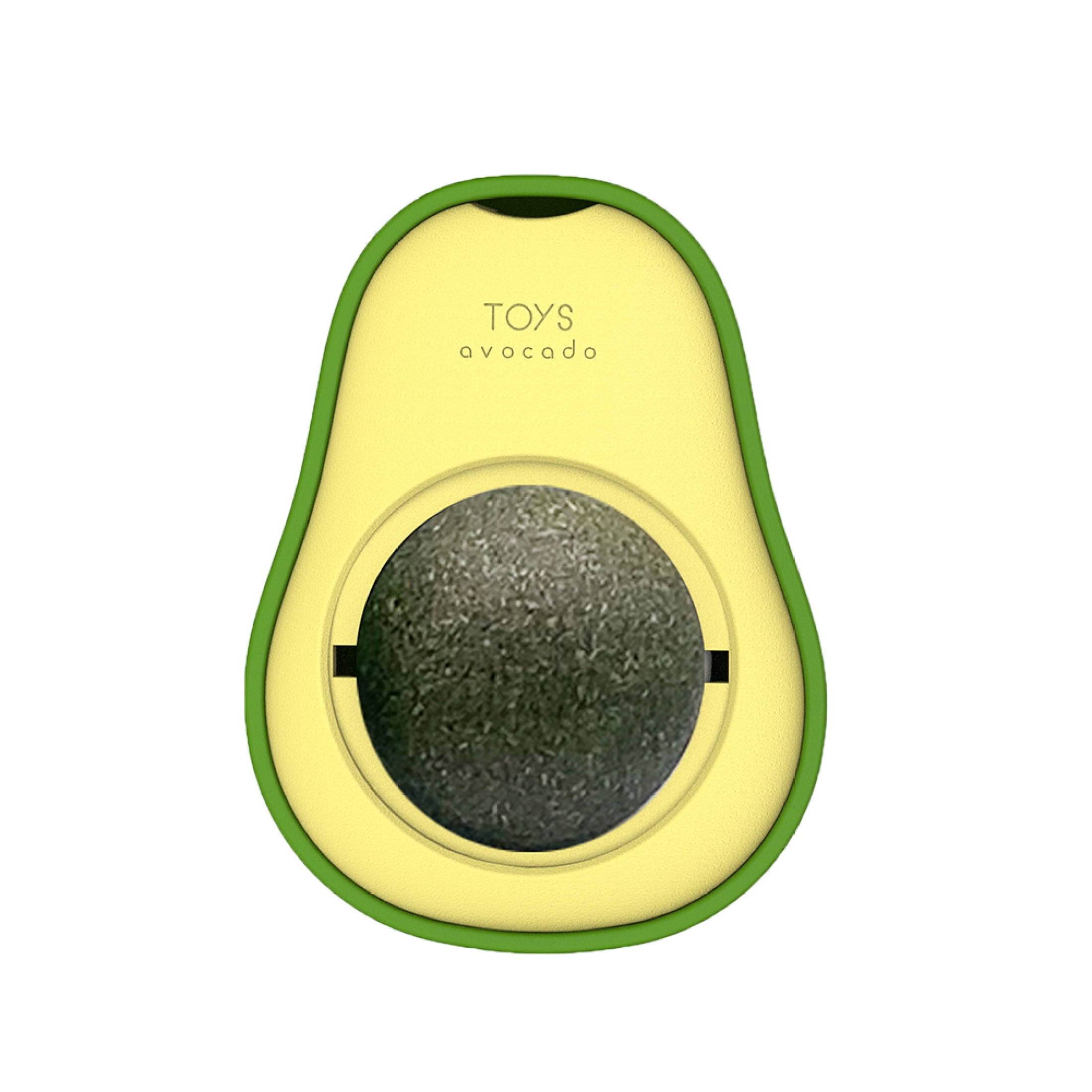 EUBUY Avocado Cat Wall Toys Catnip Ball Toys Funny Bite Toys Mouth ...