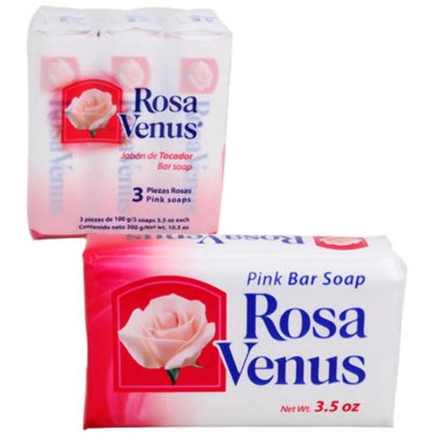 DDI 2328062 3.5 oz Rosa Venus Bar Soap, Pink - 3 Per Pack - Case of 20 ...
