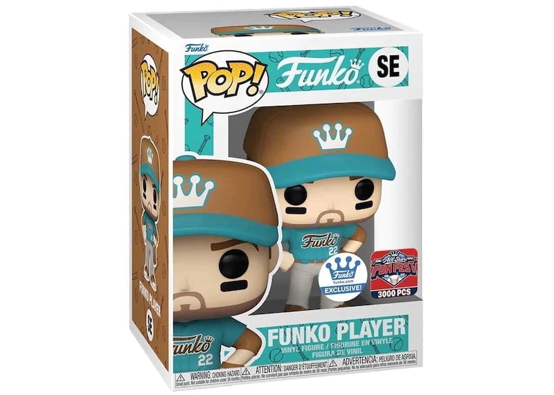 Funko POP! Funko Baseball Player Funko Shop Exclusive All Star FunFest ...
