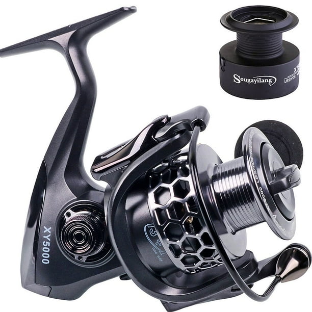 Sougayilang Fishing Reels - 13+1BB Lightweight Ultra Smooth Spinning ...