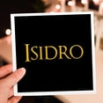 3drose, Isidro Elegant Baby Boy Name in the Usa. an Elegant Amulet Gift ...