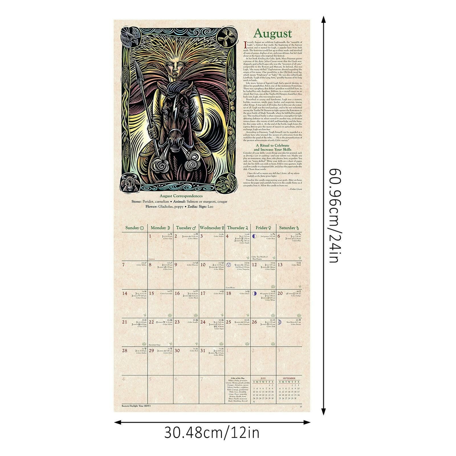 Llewellyn’s 2022 Witches’ Calendar – Wall Calendar with Interesting ...