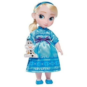 Disney Animators' Collection Frozen Elsa Mini Doll Play Set with Bed ...