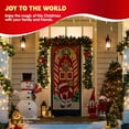 Joiedomi Christmas Gingerbread Door Cover Window Banner Front Door ...