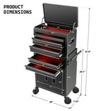 Free Shipping! Hyper Tough 20-Inch Steel Tool Chest, 5 Drawers, 300 lb ...