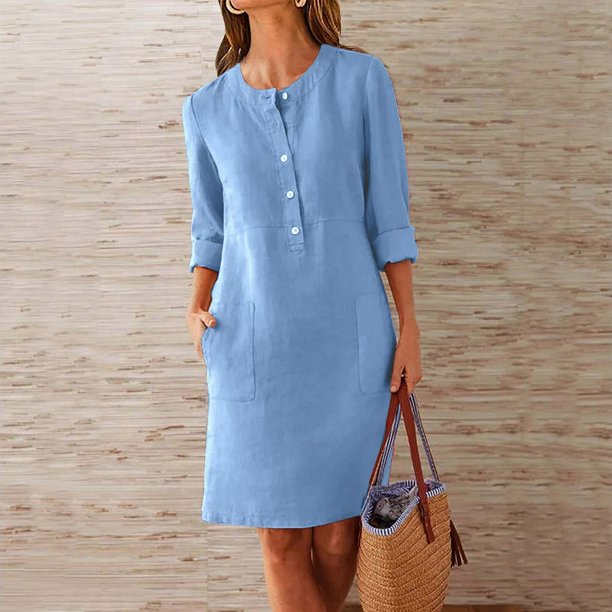 Click here for Fankiway Clearance Long Sleeve Dresses Women Fashi... prices