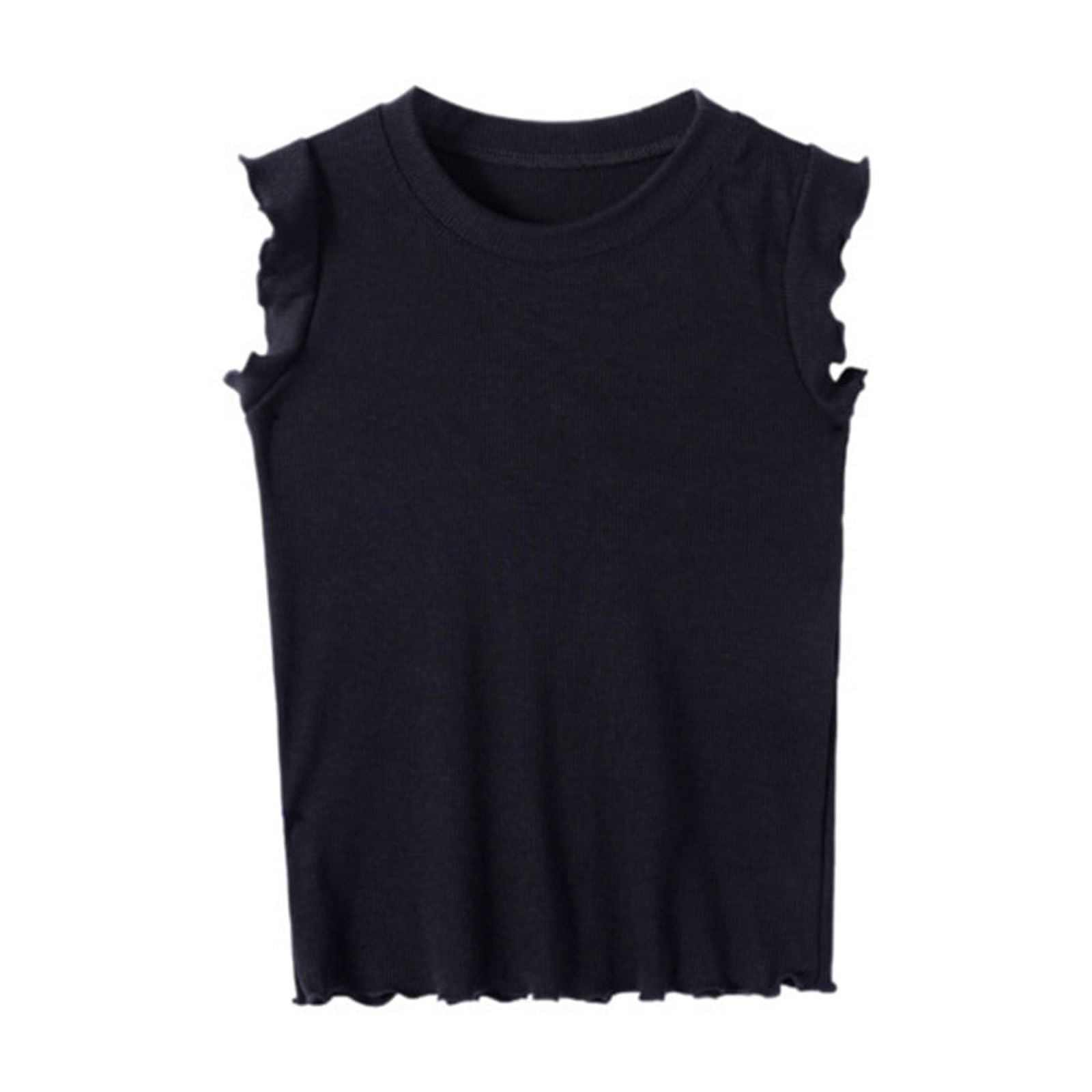 Click here for Hnmkiu Girls Tops Flutter Sleeve Ruffle Design Com... prices