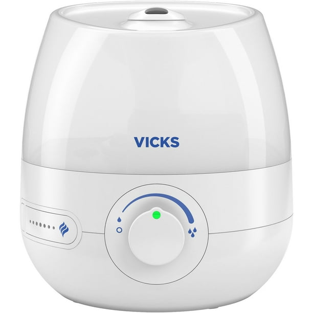 Vicks VUL525C Mini FilterFree Ultrasonic Cool Mist Humidifier, Major ...