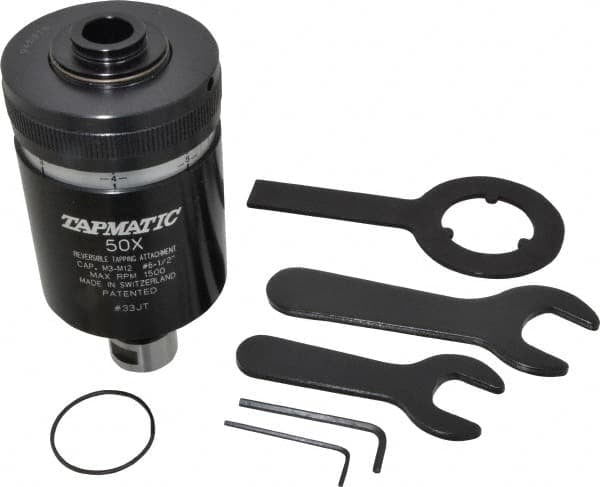 Tapmatic Model 50X, No. 6 Min Tap Capacity, 1/2" Max Mild Steel Tap ...