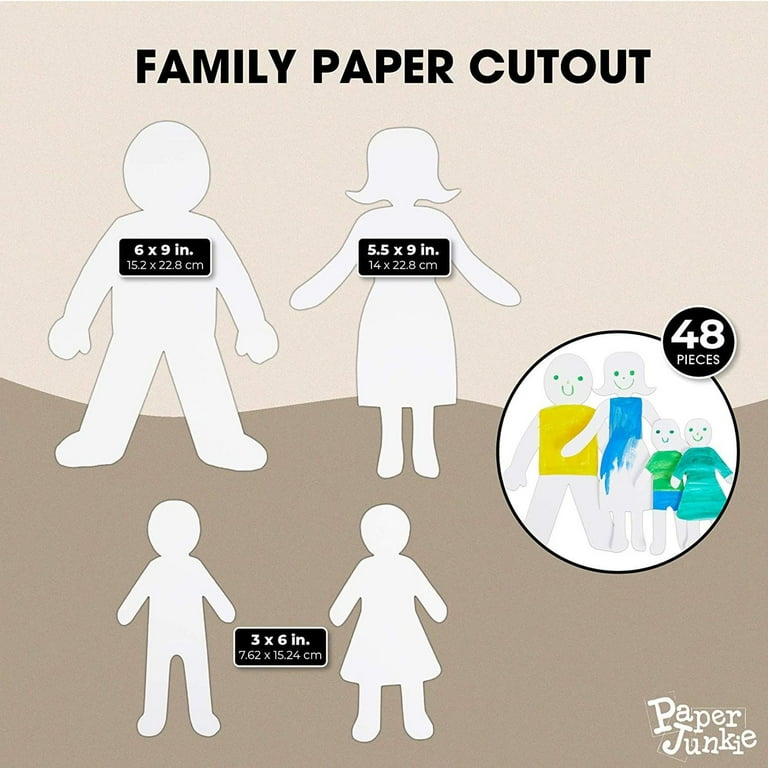 Blank People Cutouts