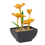 3 Tier Water Desktop Fountain Waterfall Landscape Ornaments Small ...