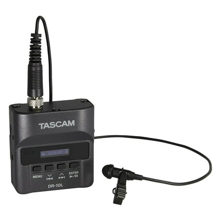 Tascam Portable Digital Micro SD Card Audio Recorder with Lavalier Mic ...