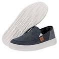 Hey Dude Sunapee Craft Linen Navy Size M11 Men's Shoes Men's Slip On ...