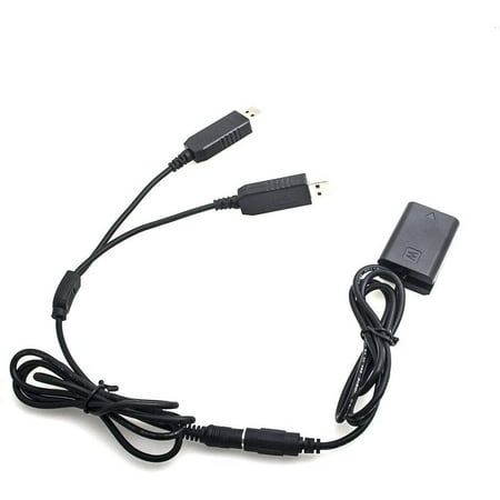 Fotga DC Coupler NP-FW50 Dummy y with 5V 2A USB Power Cable Adapter for ...